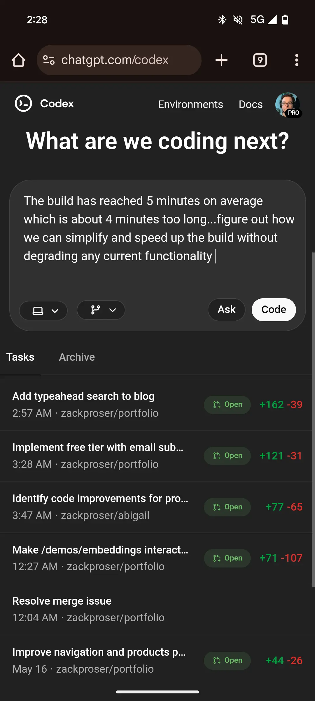 Обзор OpenAI Codex на практике. ai.. ai. cicd.. ai. cicd. codex.. ai. cicd. codex. devtools.. ai ...