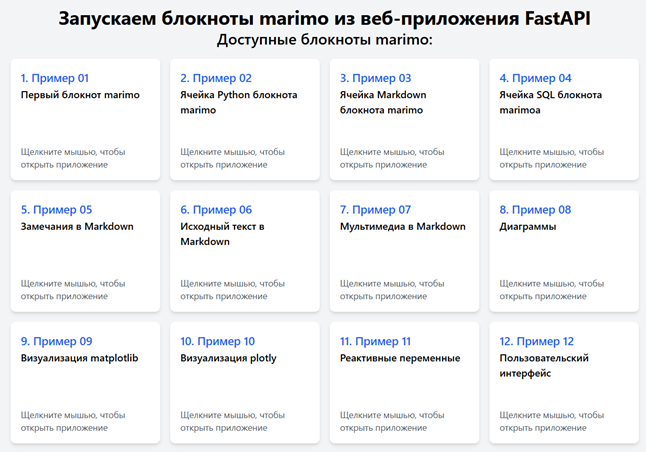 marimo — реактивный аналог Jupyter Notebook. marrimo.. marrimo. python ...